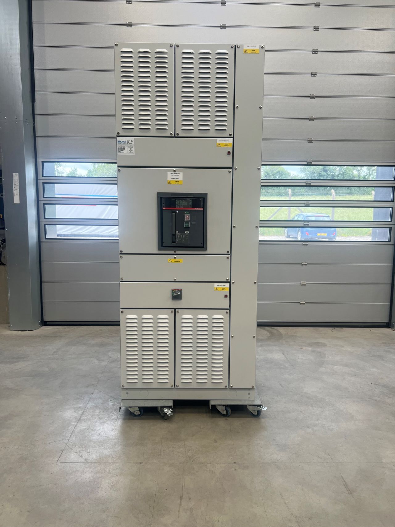 3200A Switchboard Ready for Factory Acceptance Testing - Manor Switchgear