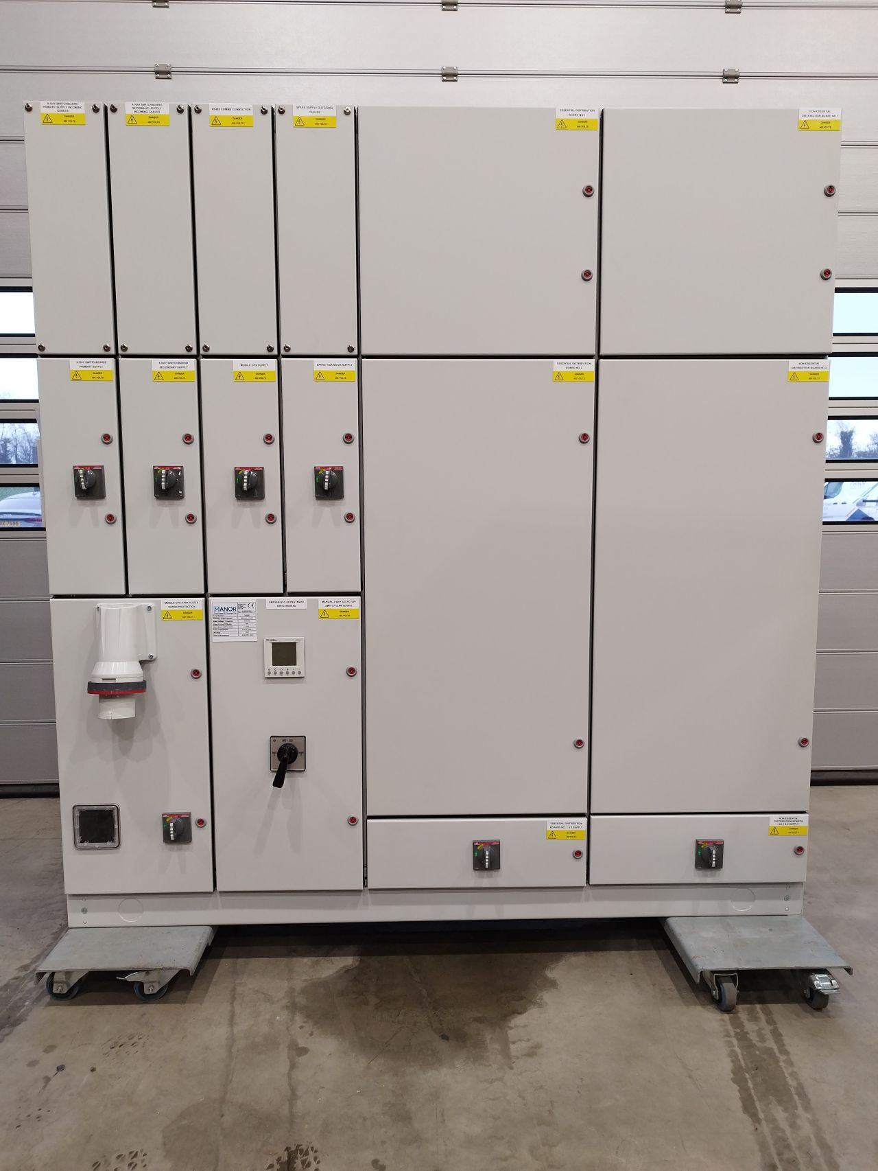 Completion of Factory Witness Testing For LV Switchboard - Manor Switchgear